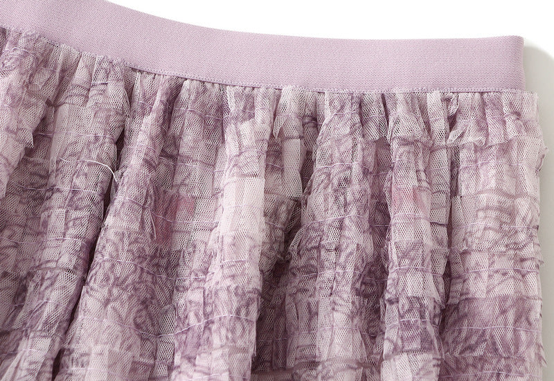 Whimsical Layered Tulle Maxi Skirt – MERZI : Premium Skirts & Shorts